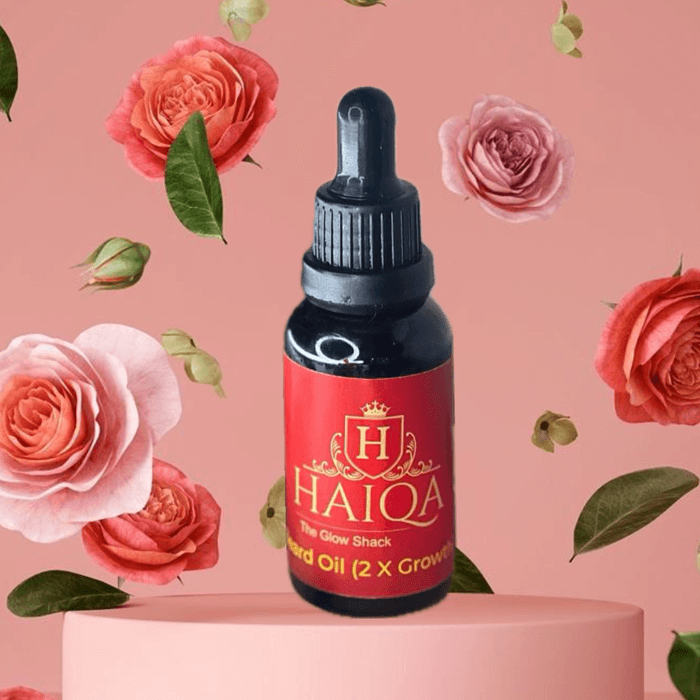 Haiqa Intense Solution Beard Growth Oil (2 X Growth) – Haiqa India