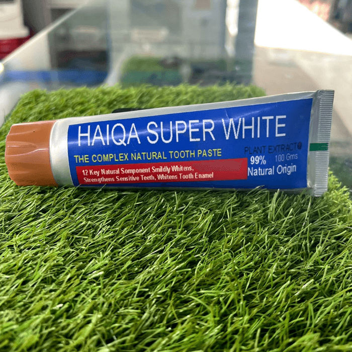 Haiqa Super White Toothpaste – Haiqa India